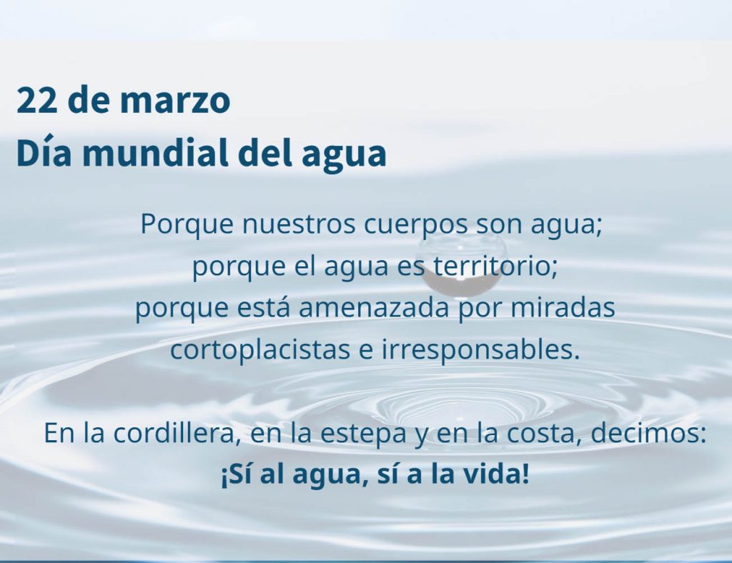 Día Mundial del Agua – UnTER